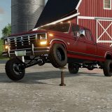 1986 Ford F350 v1.0 FS22 Mod | Farming Simulator 22 Mod