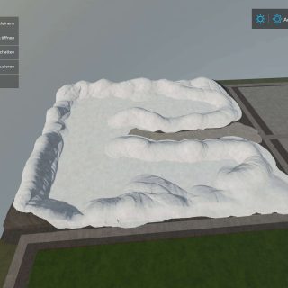 AK Farmland Flat 4-fold Map V1.0 FS22 Mod | Farming Simulator 22 Mod