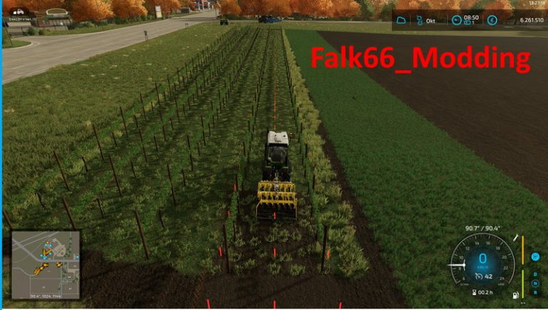 Agrisam Disc O Vigne subsoiler V1.1 FS22 Mod | Farming Simulator 22 Mod