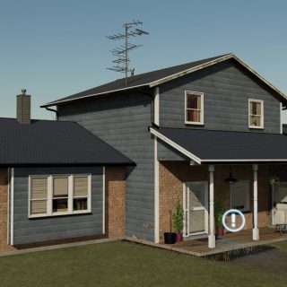 American Houses V1.0 FS22 Mod | Farming Simulator 22 Mod