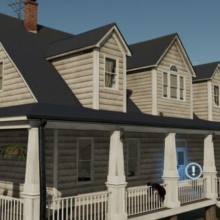 American Houses V1.0 FS22 Mod | Farming Simulator 22 Mod