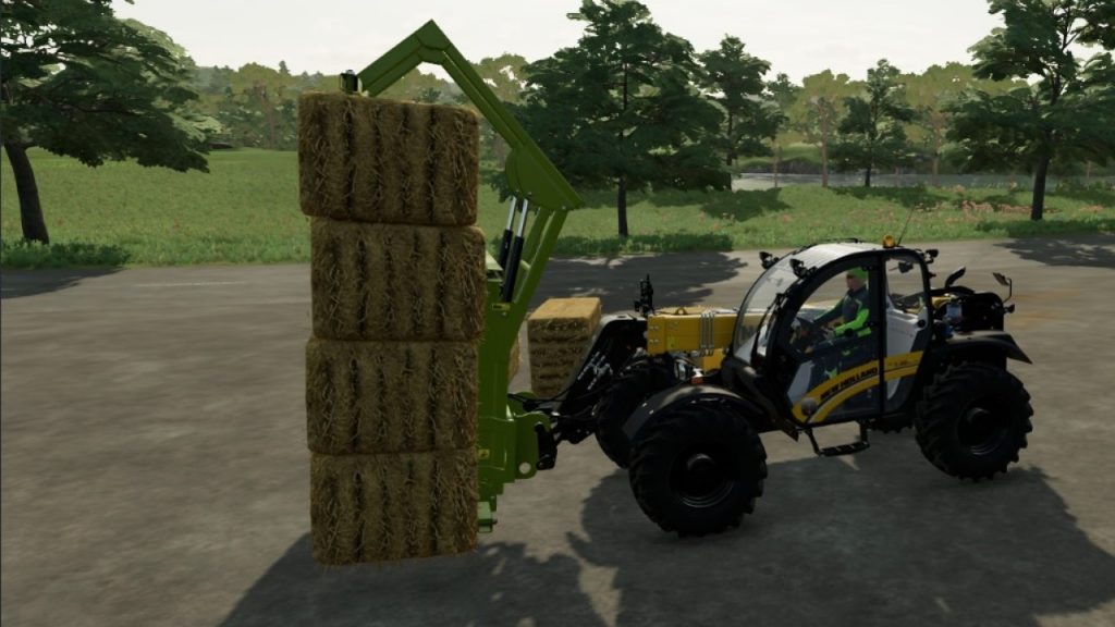 Big Bale Grab V1.0 FS22 Mod | Farming Simulator 22 Mod