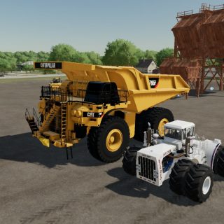 CAT 795F AC v1.0 FS22 Mod | Farming Simulator 22 Mod