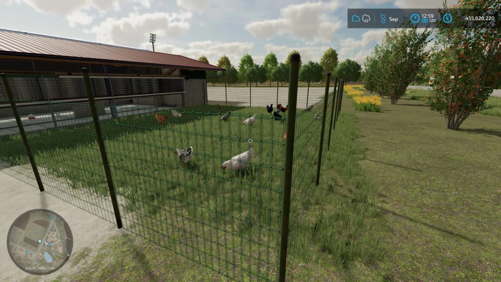 Chicken Barn Big v1.0 FS22 Mod | Farming Simulator 22 Mod