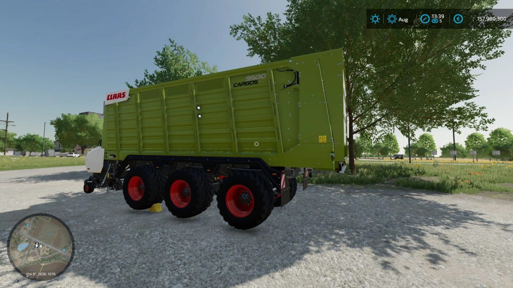 Claas Cargos 9500 v1.0 FS22 Mod | Farming Simulator 22 Mod