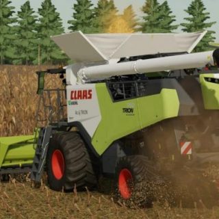 Claas Trion 720-750 wheeled v1.0 FS22 Mod | Farming Simulator 22 Mod