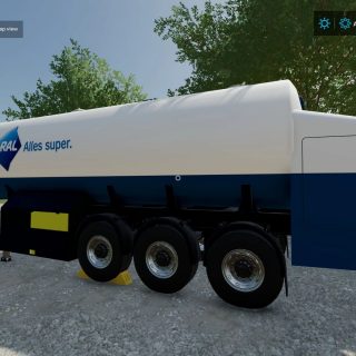 DIESEL SEMITRAILER ARAL V1.0.1 FS22 Mod | Farming Simulator 22 Mod