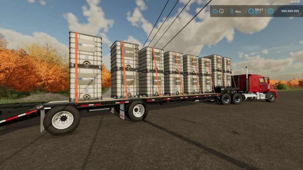 Demco Steel Drop Deck AutoLoad v1.0 FS22 Mod | Farming Simulator 22 Mod