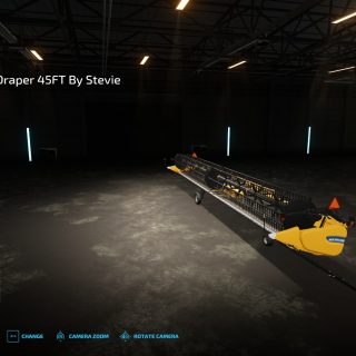 Draper 45ft Header V1.0 FS22 Mod | Farming Simulator 22 Mod