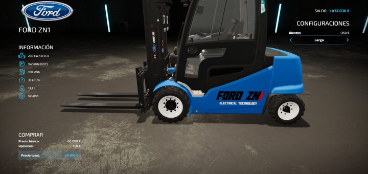 Cat 990H V1.0 FS22 - Farming Simulator 22 Mod | FS22 mod