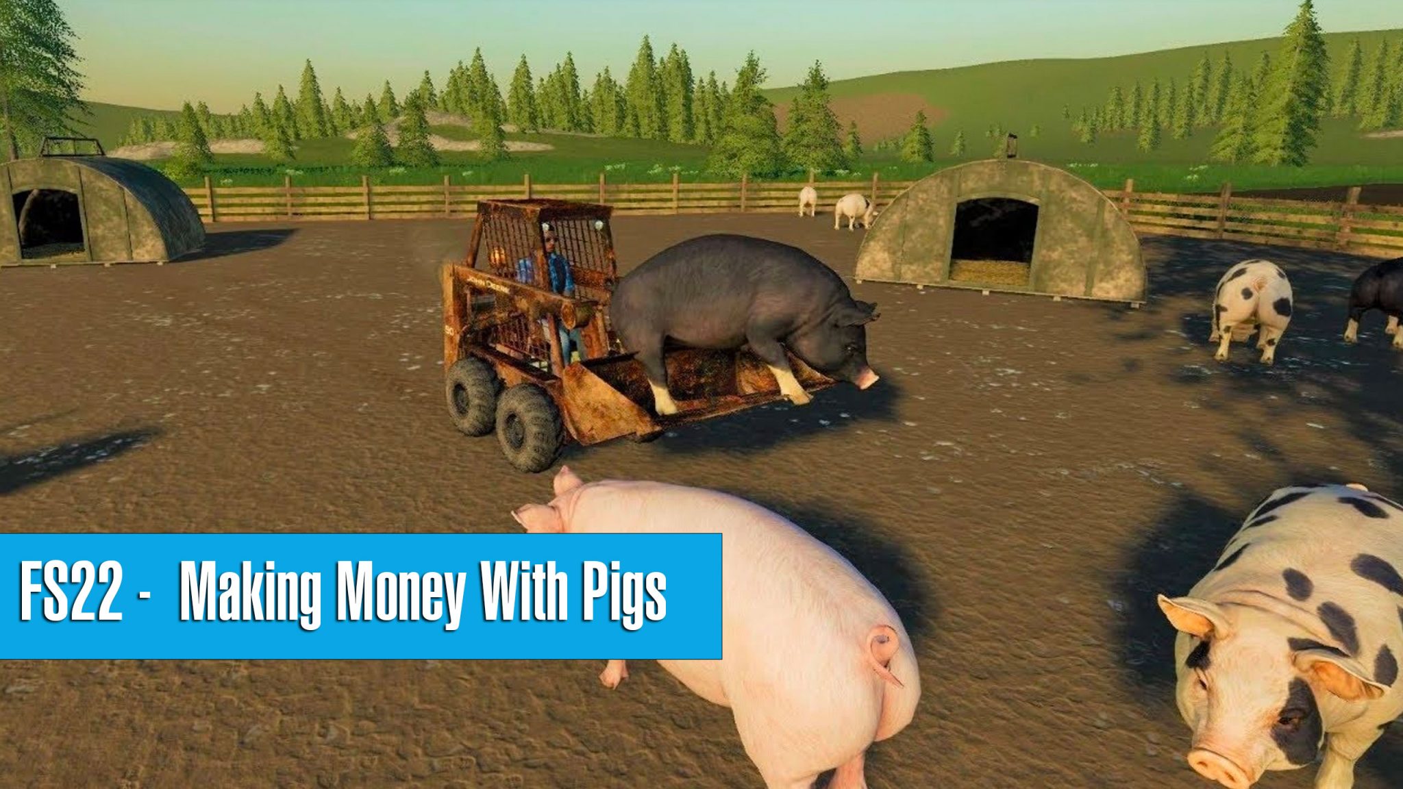 Farming Simulator 22 – Making Money With Pigs