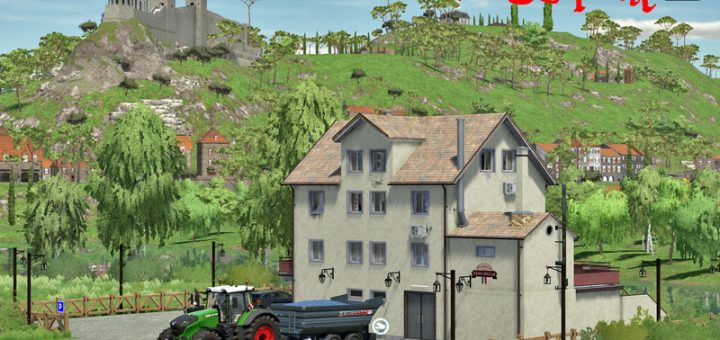 Spring Creek 12km v1.0 FS22 - Farming Simulator 22 Mod | FS22 mod