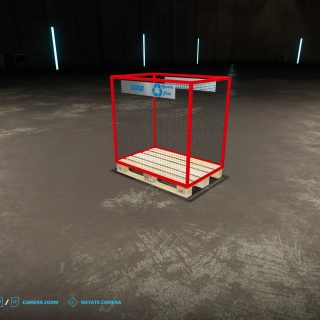 Fillable and reusable pallet for wool eggs and honey V1.0 FS22 Mod ...