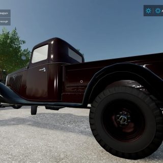 Ford 1935 classic Pickup v1.0 FS22 Mod | Farming Simulator 22 Mod