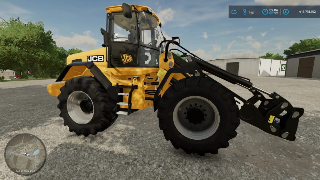 JCB 435 S v1.0 FS22 Mod | Farming Simulator 22 Mod