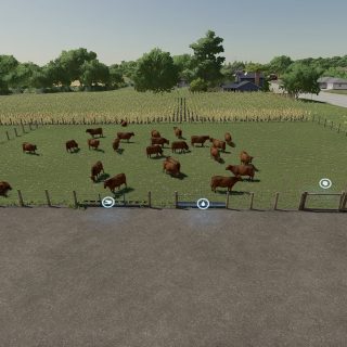 Large Feed Lot V1.0 FS22 Mod | Farming Simulator 22 Mod