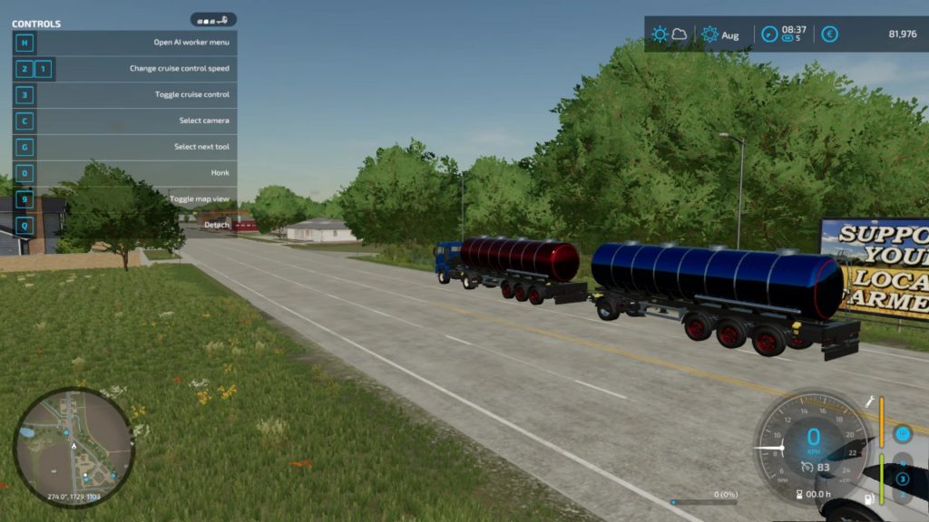 MKS 32 Bulk With Hitch v1.3 FS22 Mod | Farming Simulator 22 Mod