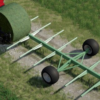 Mac-Lander Bale Trailer v1.0 FS22 Mod | Farming Simulator 22 Mod