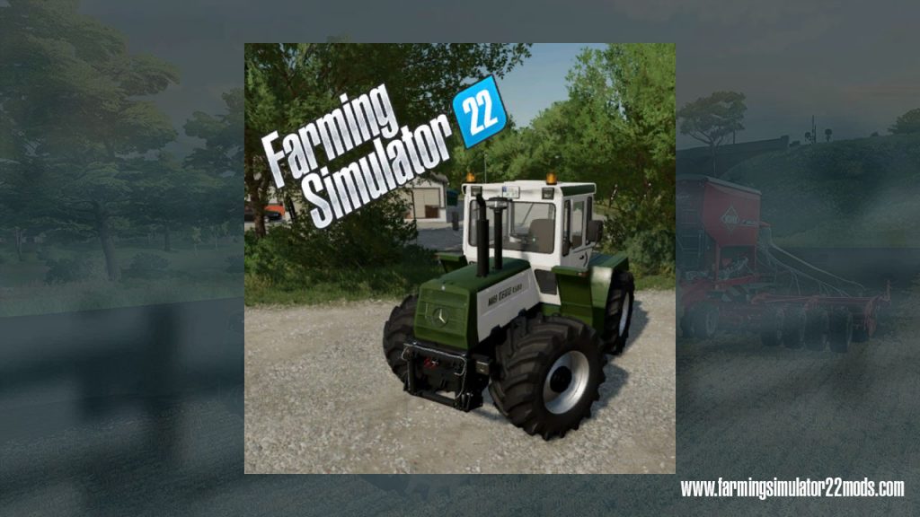 Mercedes Benz Trac 1300 - 1800 V1.0 FS22 Mod | Farming Simulator 22 Mod