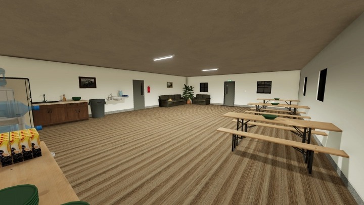 Modern 72×160 Shed V1.0 FS22 Mod | Farming Simulator 22 Mod