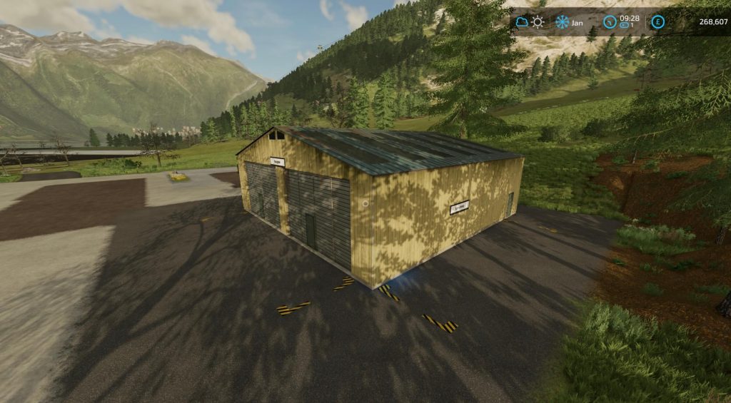 Pallet Storage V1.0 FS22 Mod | Farming Simulator 22 Mod