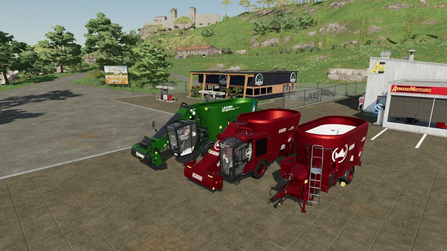 SelfLine Feeder Pack v1.0 FS22 Mod | Farming Simulator 22 Mod