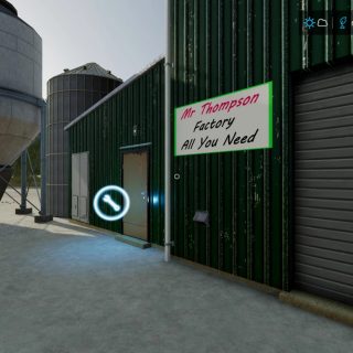 Thompson Factory v1.0 FS22 Mod | Farming Simulator 22 Mod
