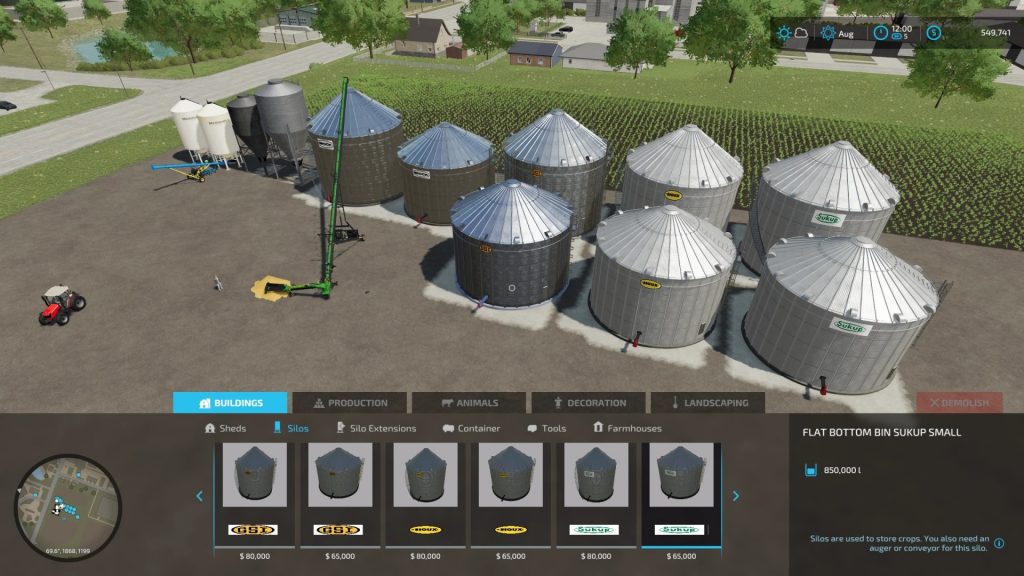 Topload Storagebins Krow v1.0 FS22 Mod | Farming Simulator 22 Mod