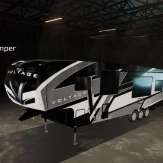 Voltage 40ft Fifthwheel V1.1 FS22 Mod | Farming Simulator 22 Mod