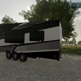 Voltage 5th Wheel Toy Hauler Camper v1.0 FS22 Mod | Farming Simulator ...
