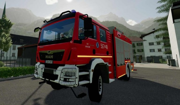 Volunteer Fire Department v1.0 FS22 Mod | Farming Simulator 22 Mod