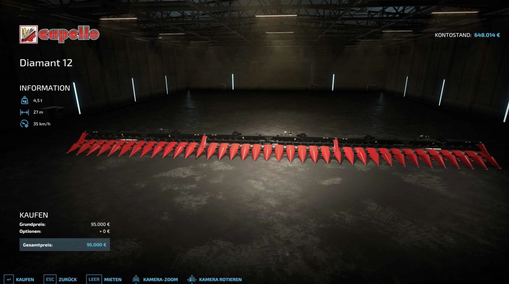 XXL corn cutter v1.0 FS22 Mod | Farming Simulator 22 Mod