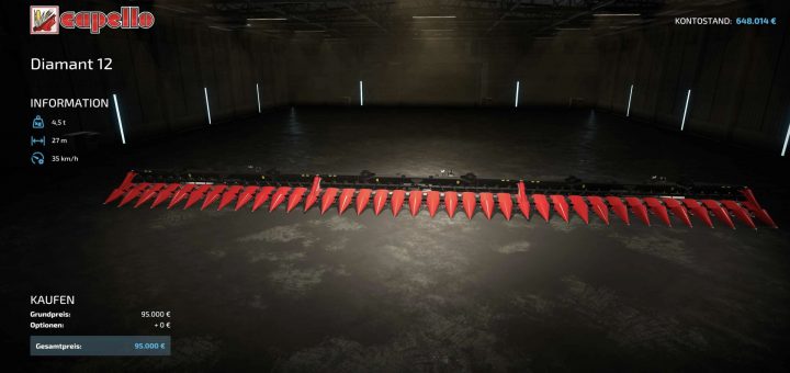 Corn Header 30m V2.0 FS22 - Farming Simulator 22 Mod | FS22 mod