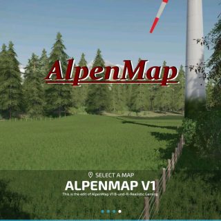 Alpen Map v1.0.0.1 FS22 Mod | Farming Simulator 22 Mod