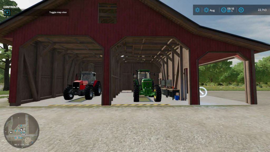 American Workshop v1.0 FS22 Mod | Farming Simulator 22 Mod