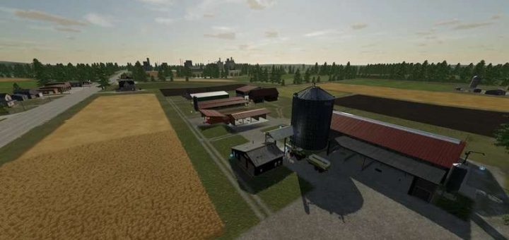 Erlengrad Map v1.4 FS22 Mod | Farming Simulator 22 Mod