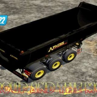 APACHE DEMOLITION. Tipper works v1.0 FS22 Mod | Farming Simulator 22 Mod