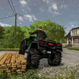 ATV 650X-MR v1.0 FS22 Mod | Farming Simulator 22 Mod