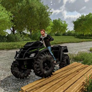ATV 650X-MR v1.0 FS22 Mod | Farming Simulator 22 Mod