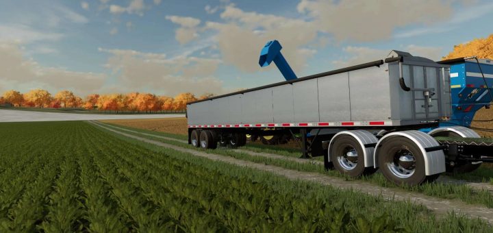 Artex 3606-8 Semi Silage Trailer v1.0 FS22 - Farming Simulator 22 Mod ...