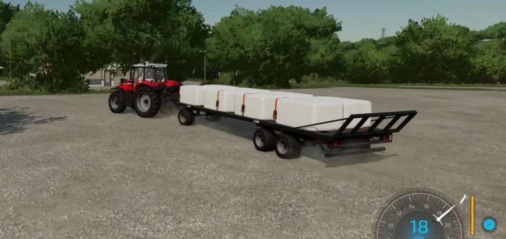 Artex 3606-8 Semi Silage Trailer v1.0 FS22 - Farming Simulator 22 Mod ...