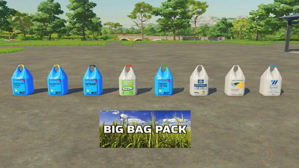 Big Bag Pack v1.0 FS22 Mod | Farming Simulator 22 Mod