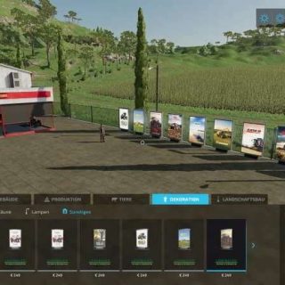 Billboard signs Pack v1.0 FS22 Mod | Farming Simulator 22 Mod