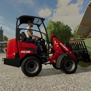 Blue Diamond Bale Forks v1.1 FS22 Mod | Farming Simulator 22 Mod