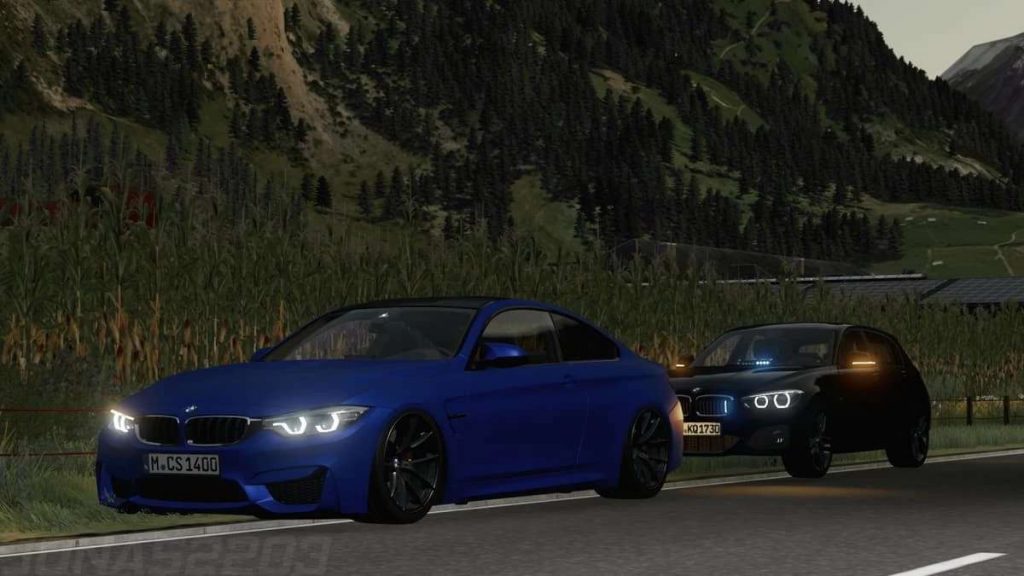 BMW 1 Series F20 LCI v1.0 FS22 Mod | Farming Simulator 22 Mod