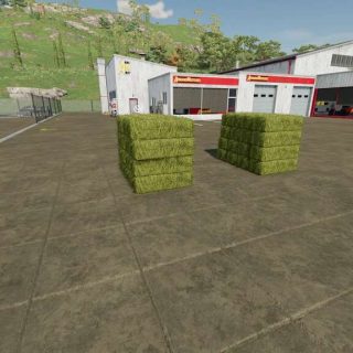 Buyable Small Square Bales v1.0 FS22 Mod | Farming Simulator 22 Mod