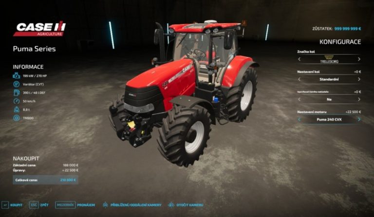 Case IH PUMA V1.1 FS22 Mod | Farming Simulator 22 Mod