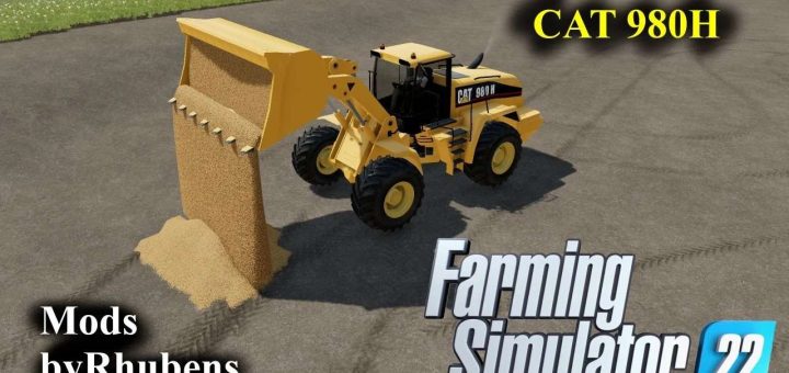 Cat Grader 18M3 v1.0 FS22 - Farming Simulator 22 Mod | FS22 mod