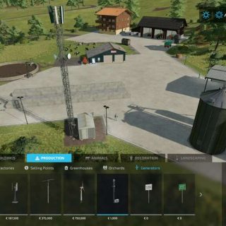 Cellular Antenna v1.0 FS22 Mod | Farming Simulator 22 Mod