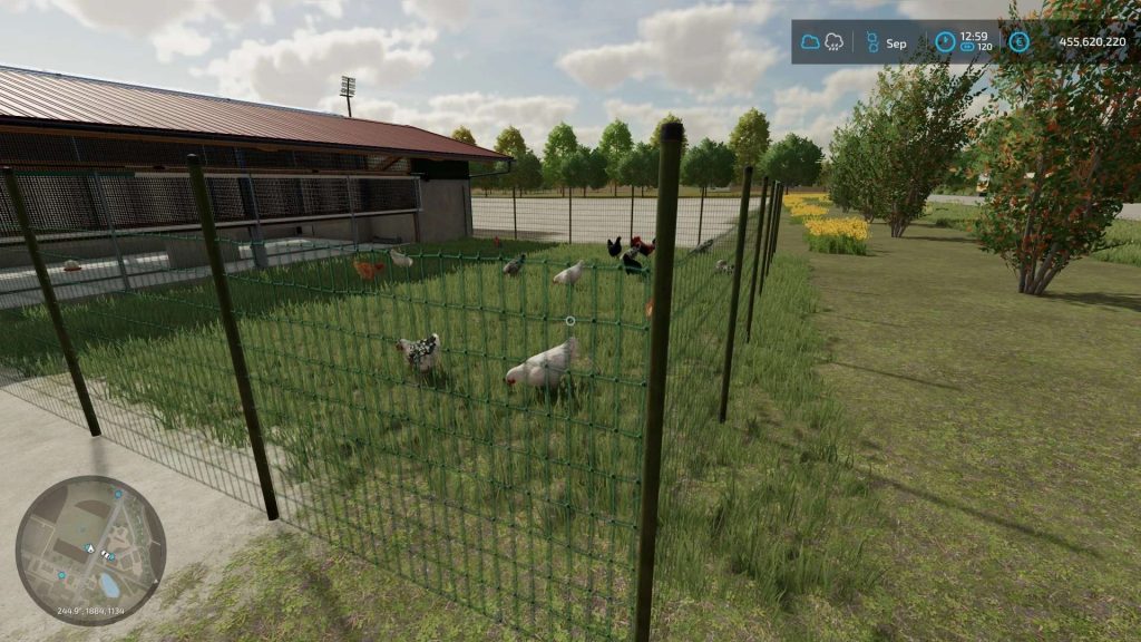 Chicken Barn Big v2.0.1 FS22 Mod | Farming Simulator 22 Mod